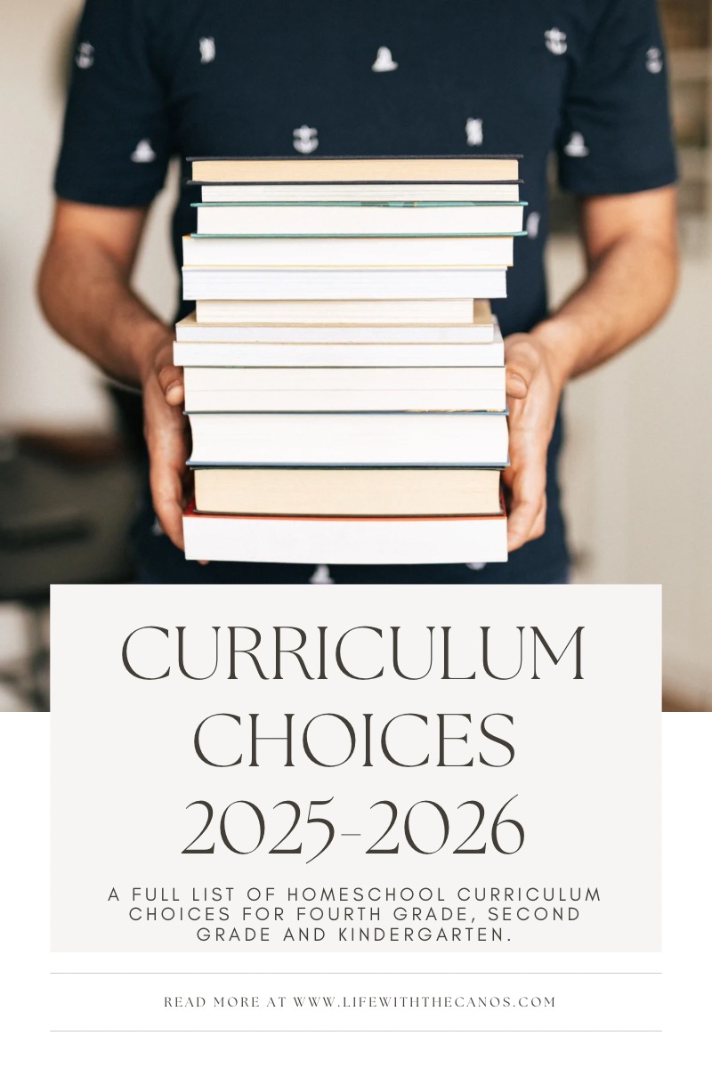 Curriculum Choices for the 2025-2026 Academic Year – Mission Field Home